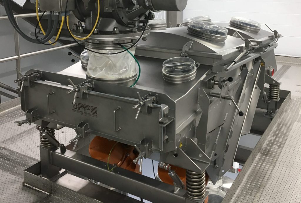 BFM fitting on Powder Sifters | Powder-Solutions, Inc.